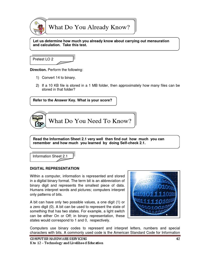 Digital Representation | PDF | Byte | Bit