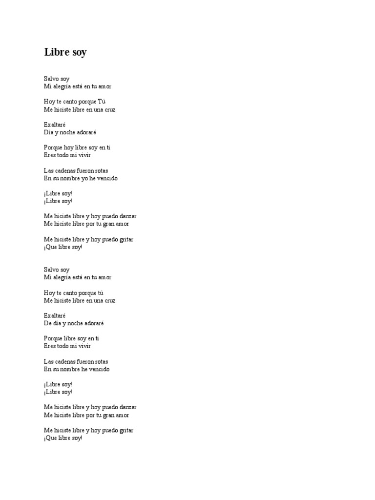 Libre Soy Barak | PDF