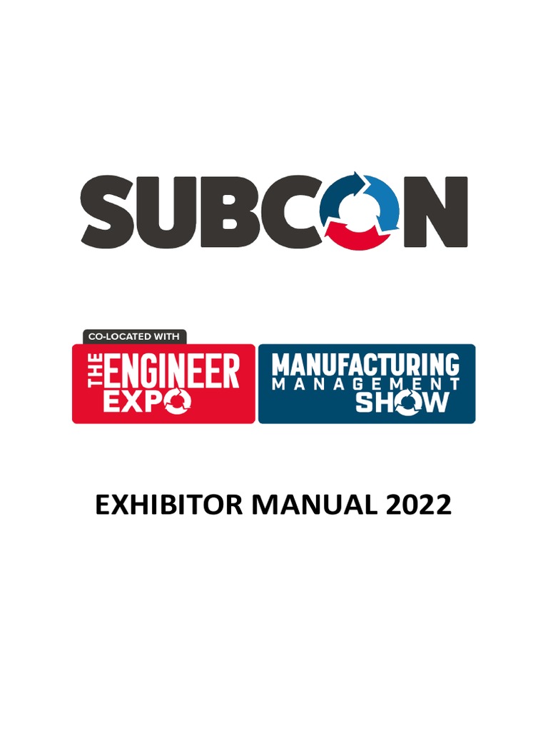 Subcon 2022 Manual PDF | Download Free PDF | Wheelchair | Textiles