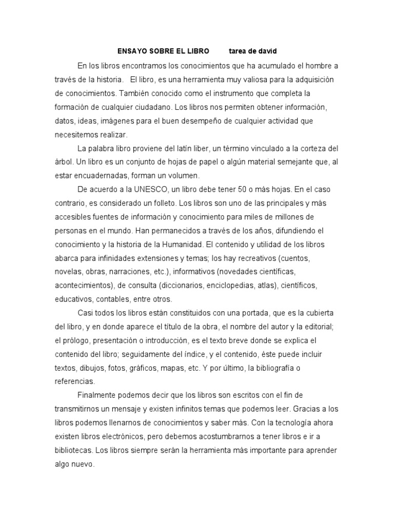 La importancia de los libros como herramienta para la adquisición de ...