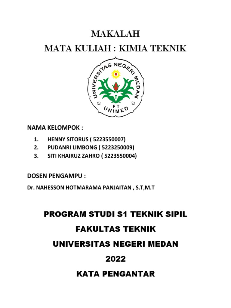 Makalah Reaksi Kimia Pada Besi | PDF