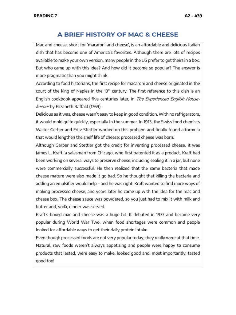 The Innovative History of Macaroni and Cheese: From Royal Courts to ...