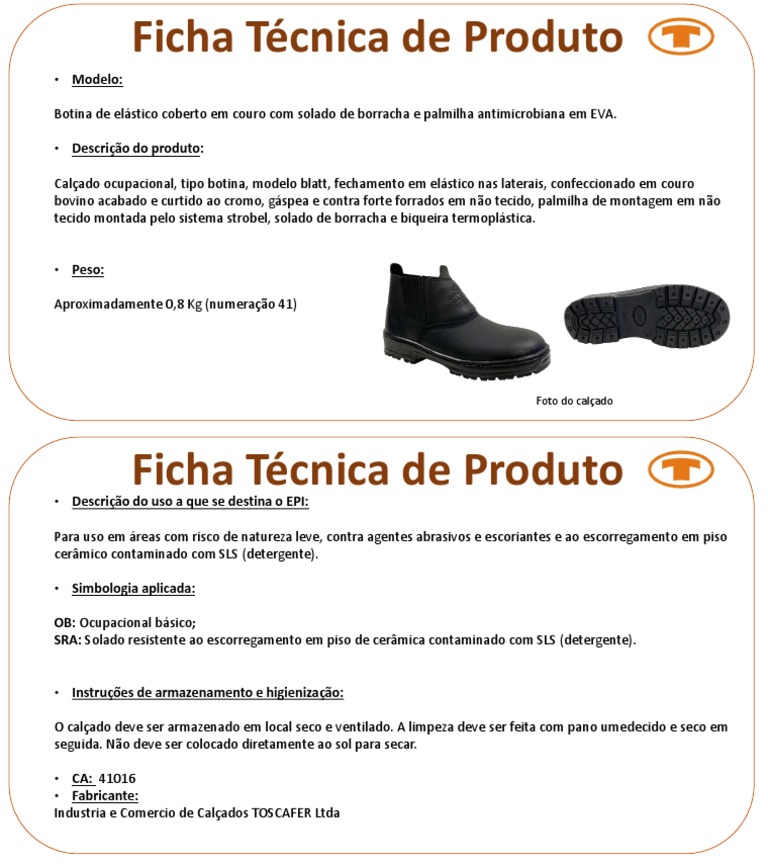Ficha Tecnica 40008 | PDF