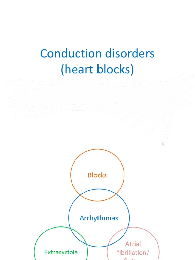 Lesson V Conduction Disorders Heart Blocks PDF | PDF
