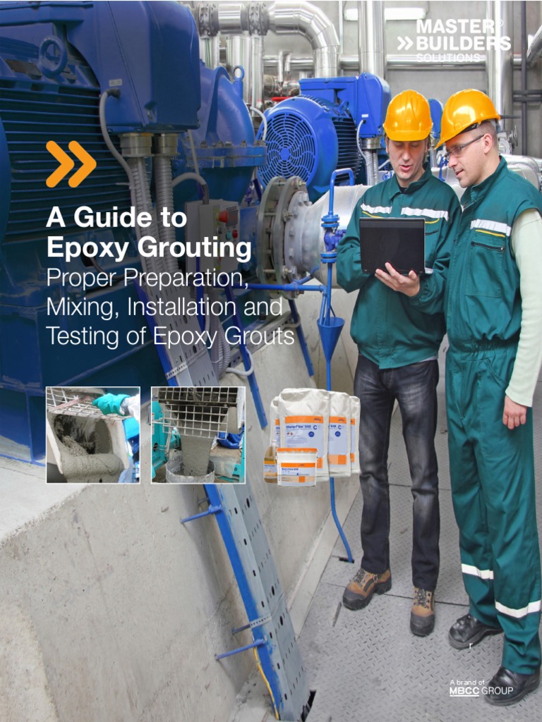 Guide To Epoxy Grouting 14000532 | PDF | Concrete | Epoxy