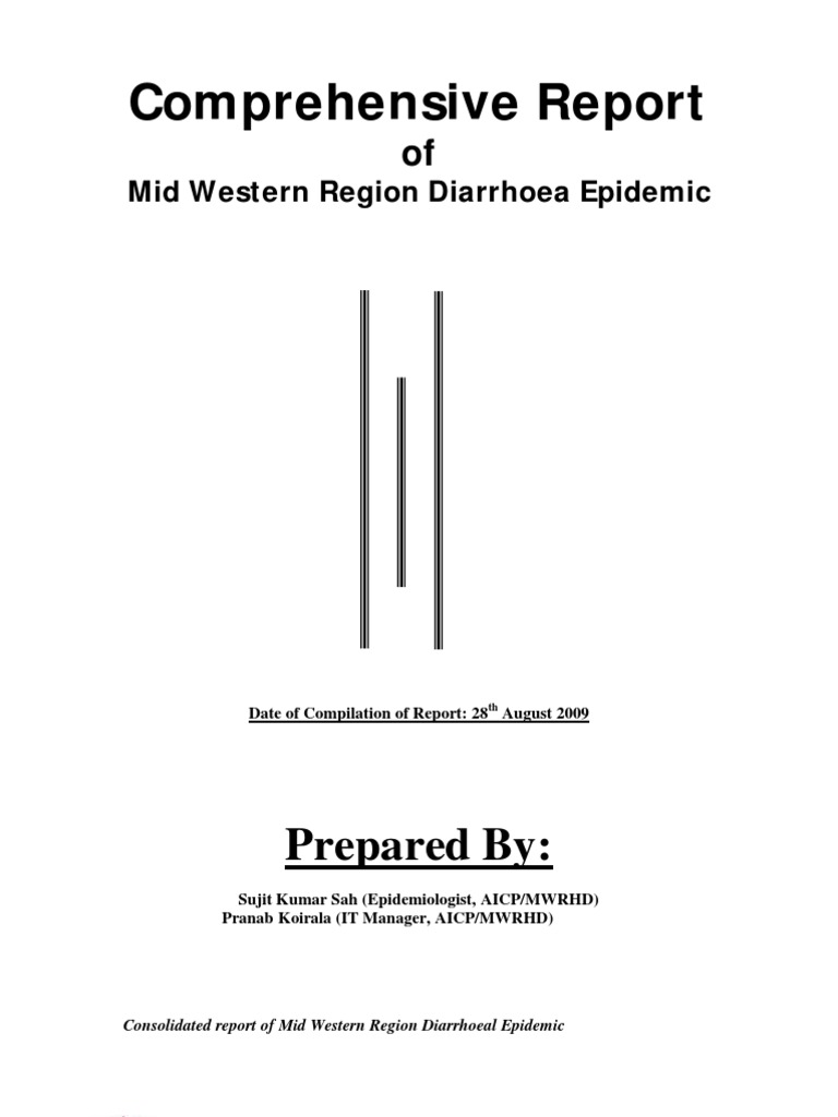 MWR Diarrhoea Report | PDF | Nepal | Epidemiology