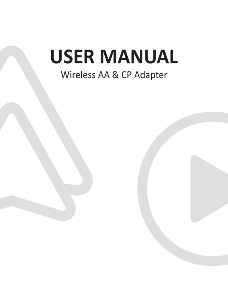 OttoCast U2-X Manual | PDF | Android (Operating System) | Smartphone