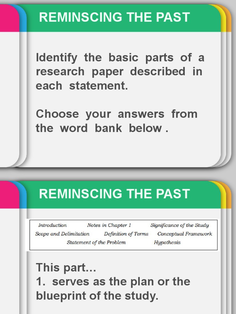 Q3 Lesson 2 Identifying The Problem and Asking The Questions | PDF ...