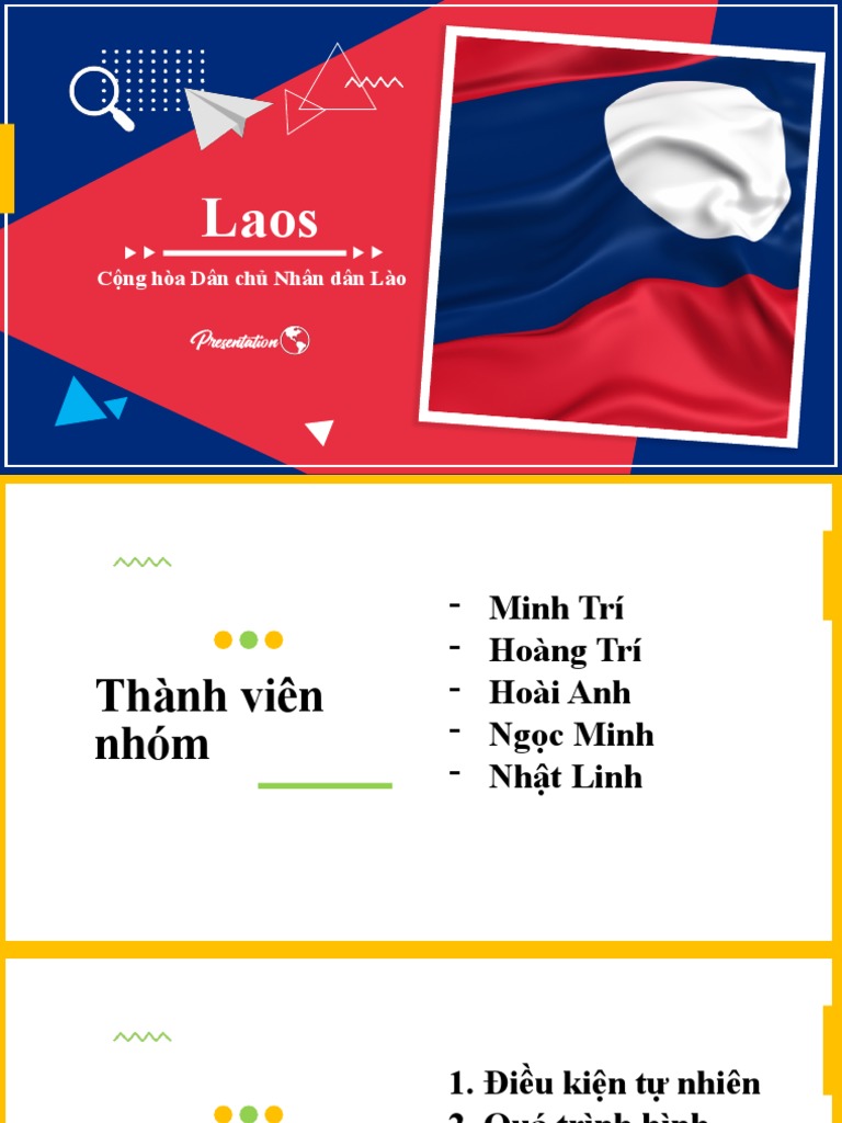 Nhóm 4 Lào Powerpoint | PDF