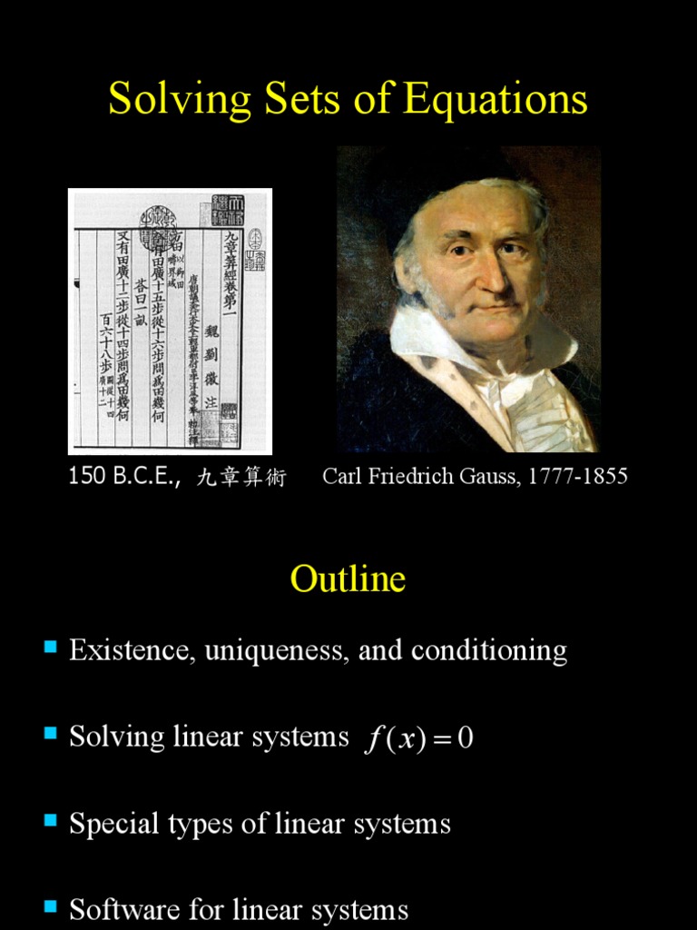 Chap2 1 | PDF | System Of Linear Equations | Matrix (Mathematics)