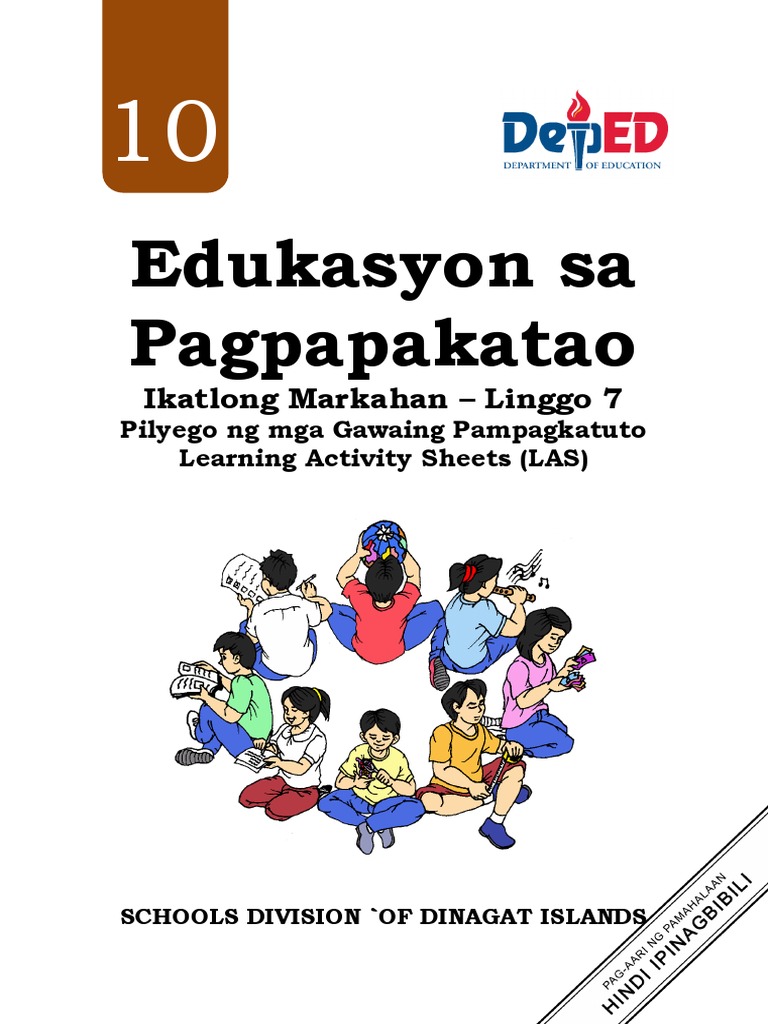 Q3 EsP LAS Grade 10 Week 7-Final PDF | PDF