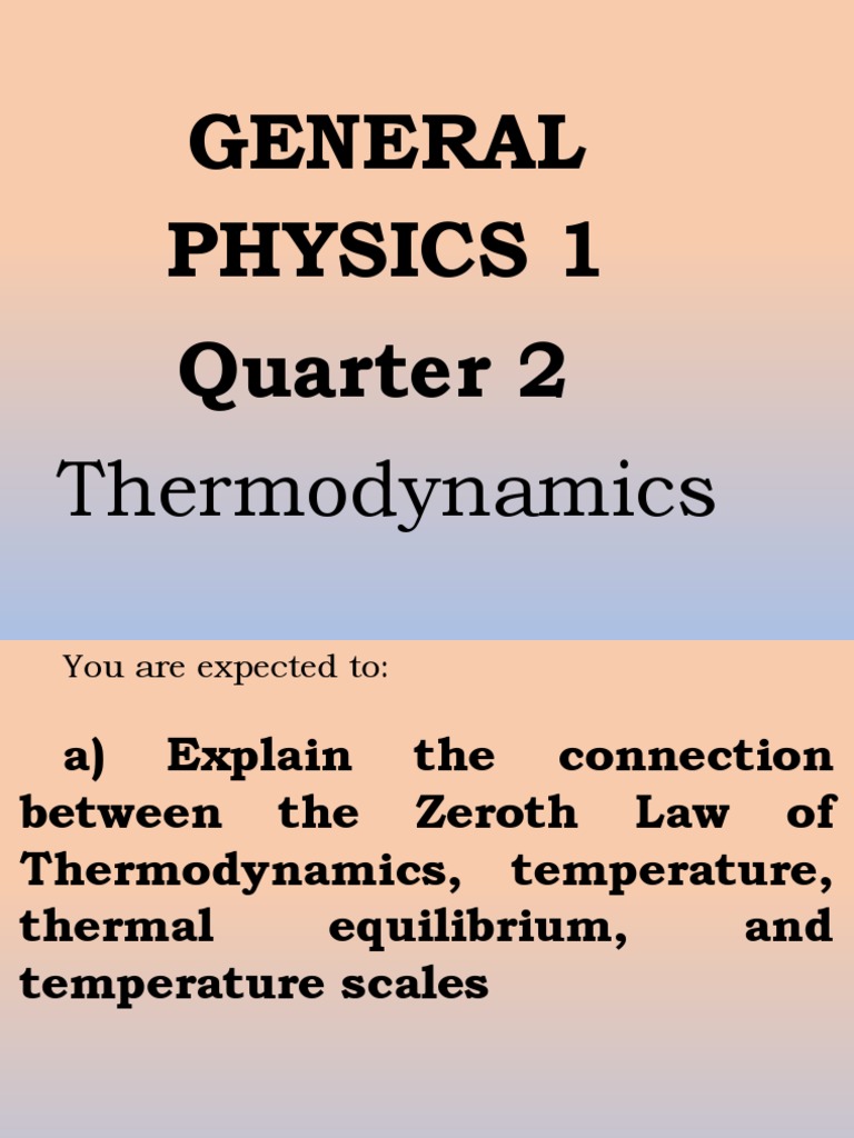 Thermo | PDF | Temperature | Heat