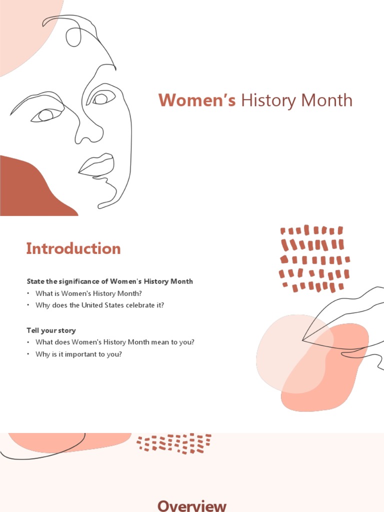 Women's History Month Presentation Guide | PDF