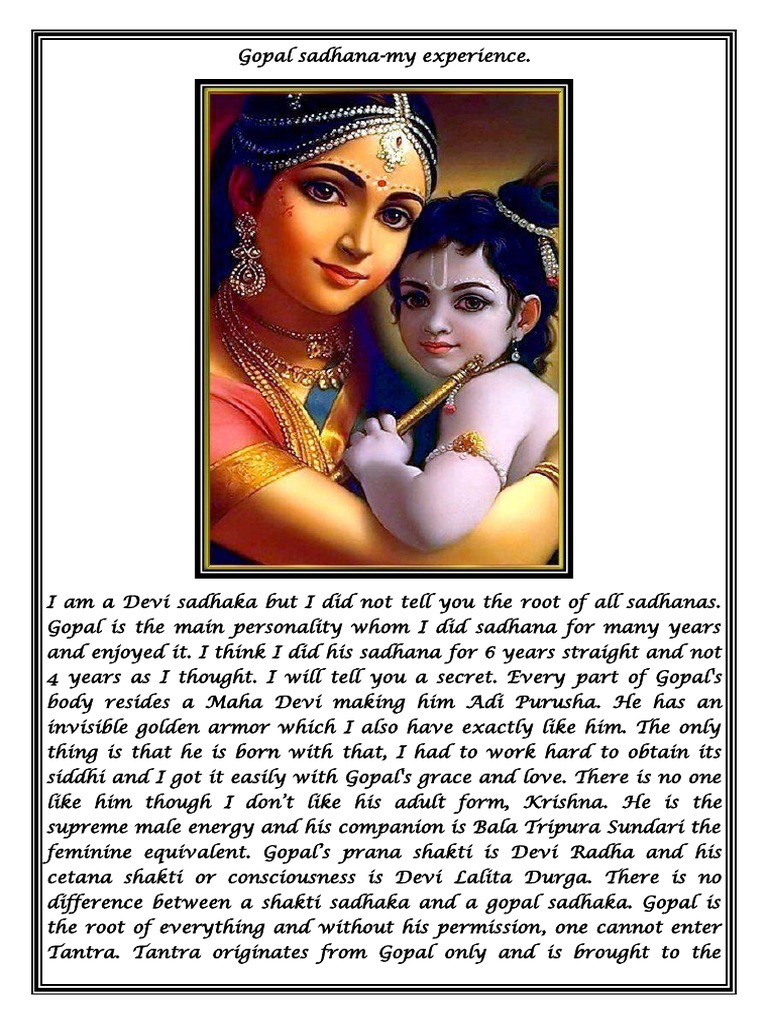 Gopal Sadhana Pdf Devi Shiva