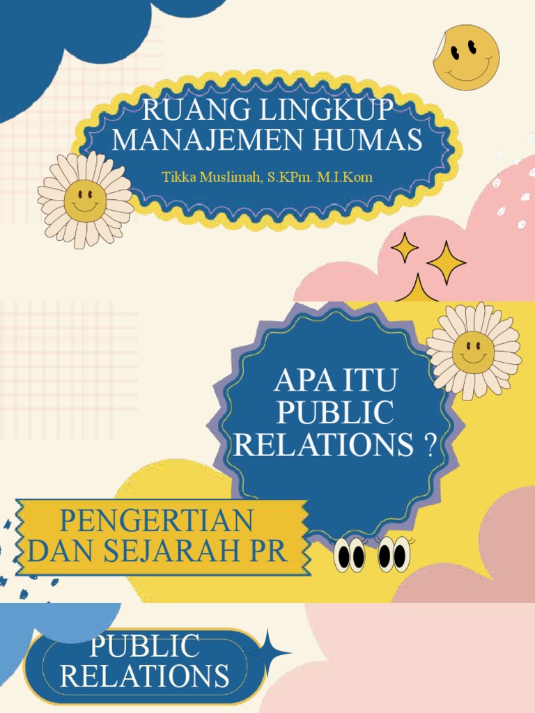 Ruang Lingkup Manajemen Humas | PDF
