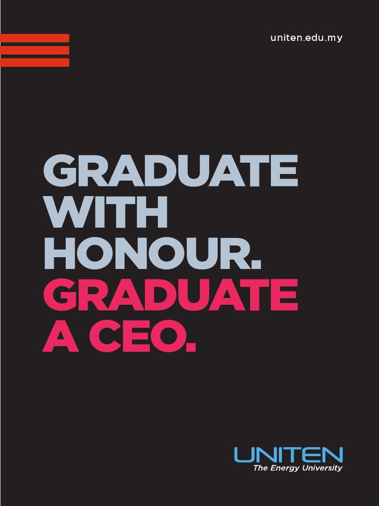 Uniten Information Booklet Pdf Pdf Engineering Electrical Engineering