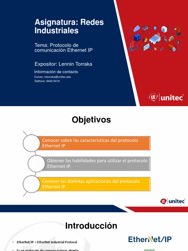 Protocolo Ethernet IP en Automatización | PDF | Modelo osi | Protocolos ...