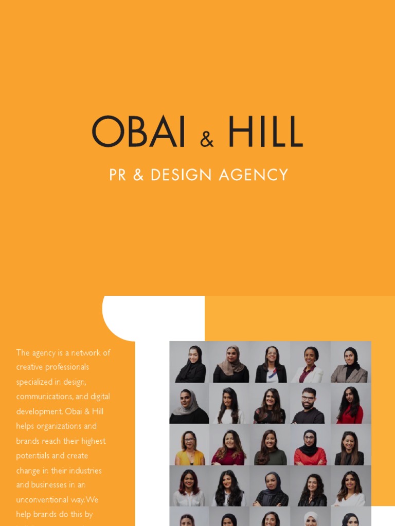 Obai & Hill Company Profile PDF | PDF | Brand | Hospital