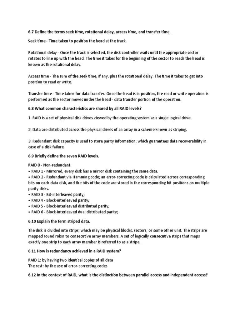 Exercise 06 | PDF | Hard Disk Drive | Computer Architecture
