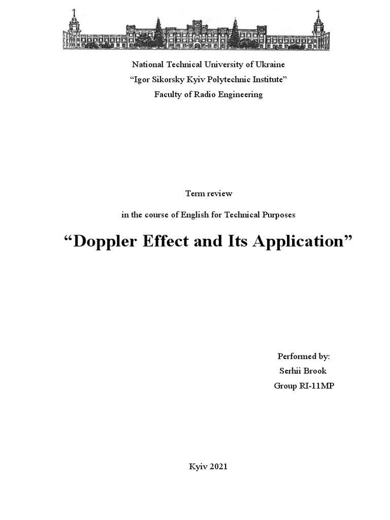 Doppler Shift | PDF | Doppler Effect | Exoplanet