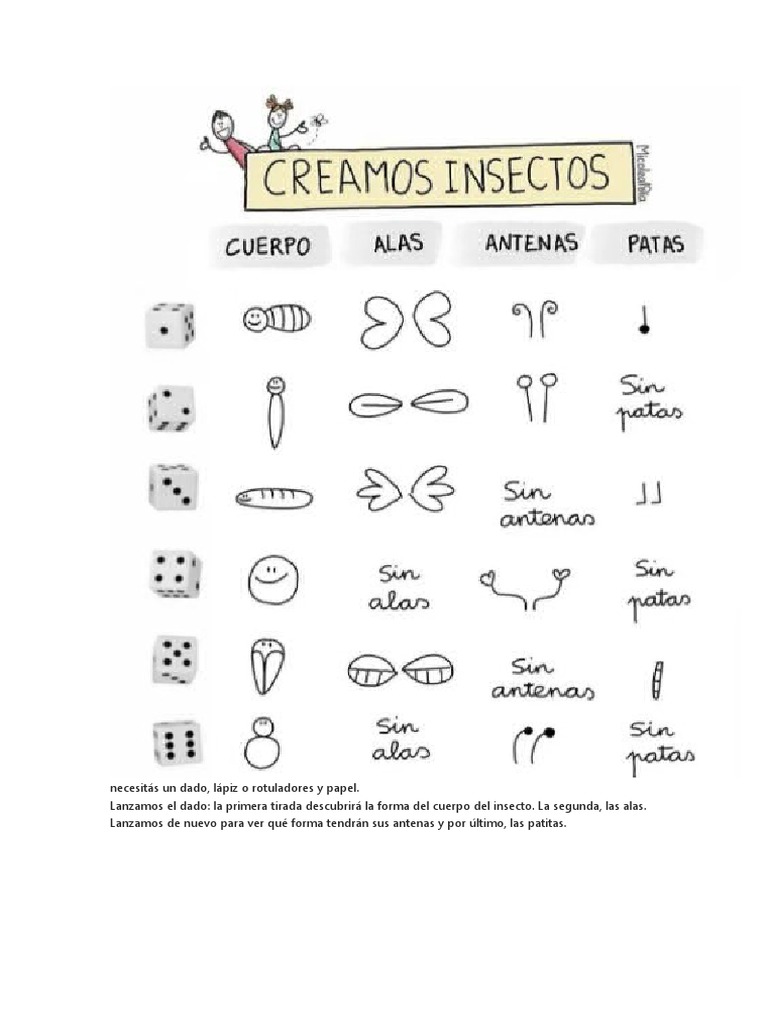 creamos insectos | PDF