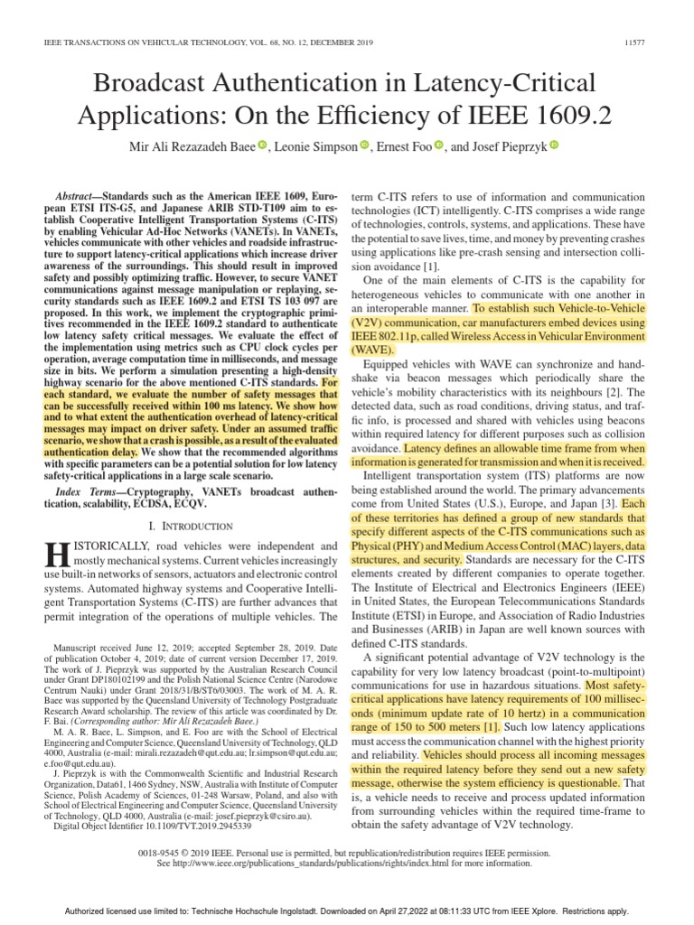 Broadcast Authentication in Latency-Critical Applications On The ...