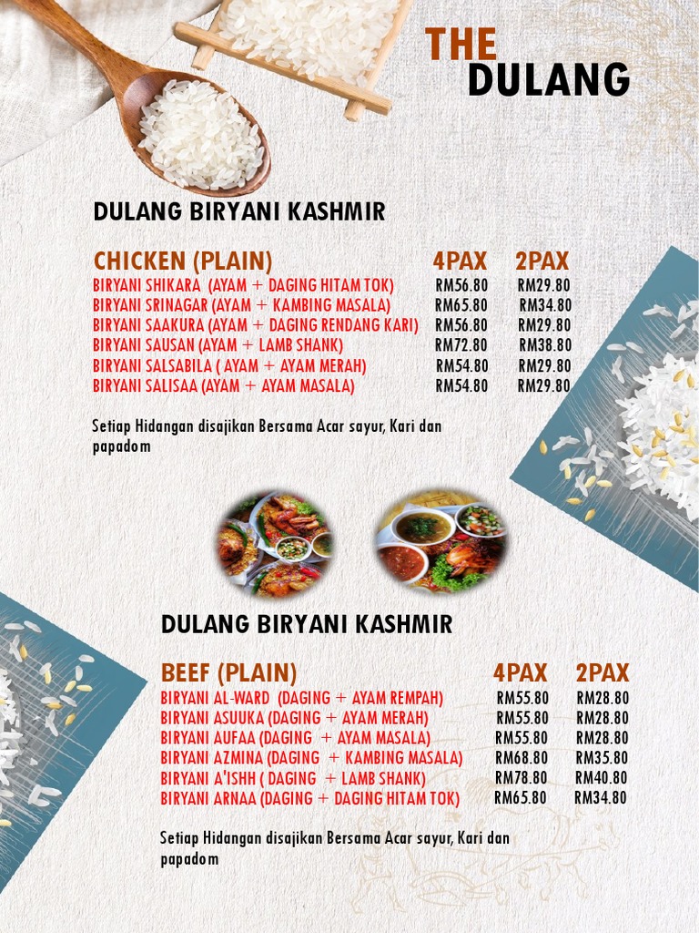 The Dulang 22.02.01 PDF | PDF | Animal Products | Foods