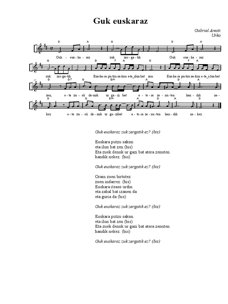 Guk Euskaraz | PDF