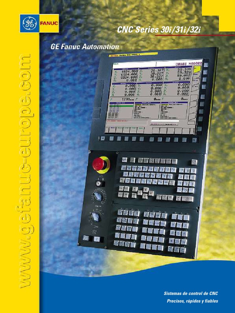 CNC Fanuc 654 | PDF | Control numerico | Interfaces gráficas de usuario