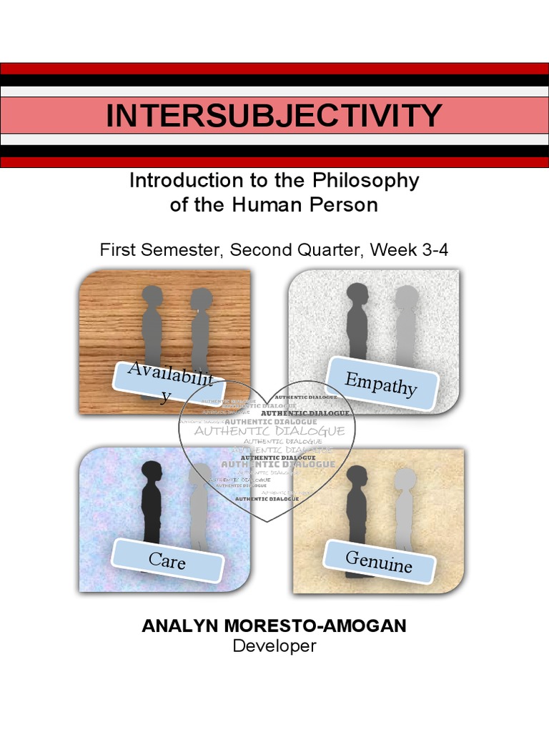 Philosophy12 q2 Mod2 Intersubjectivity | PDF | Learning | Thought
