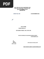 Fire Safety Inspection Certificate Form | PDF