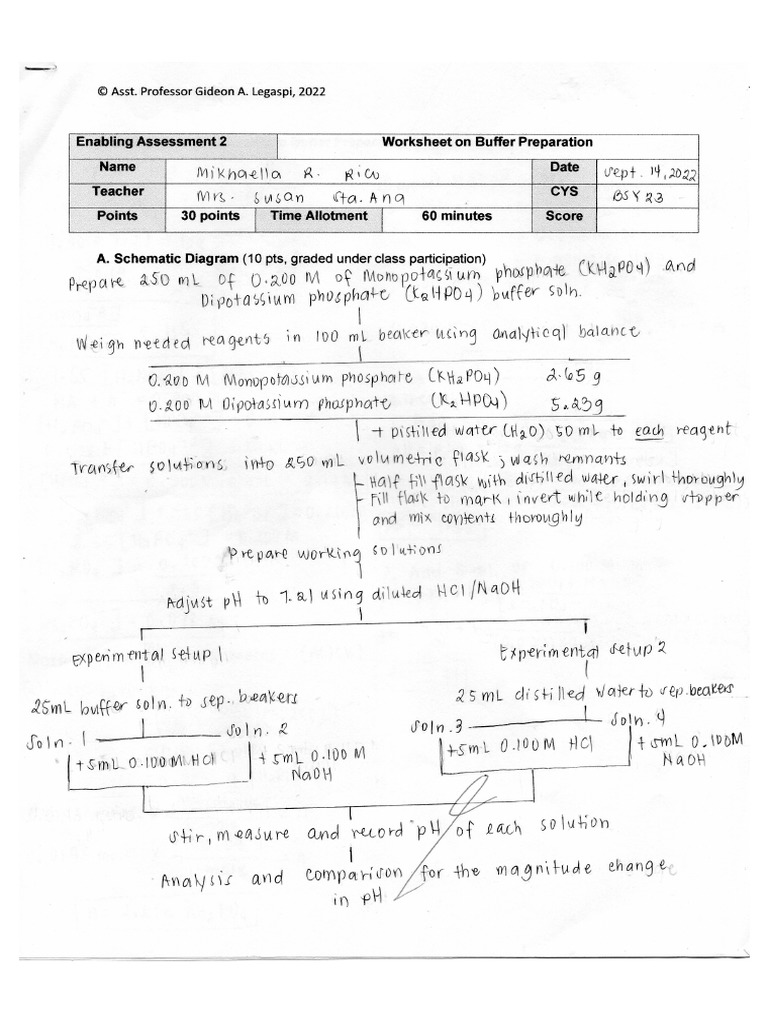 Buffer preparation.pdf | PDF