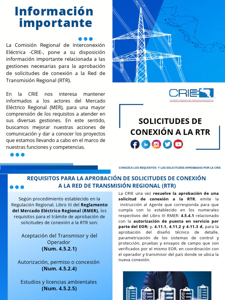 Informacion-importante-Solicitudes-de-Conexion-a-la-RTR.pdf | PDF | Poder (Física) | Energia ...