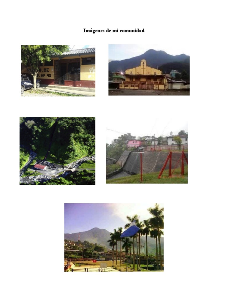 Imágenes de Mi Comunidad | PDF
