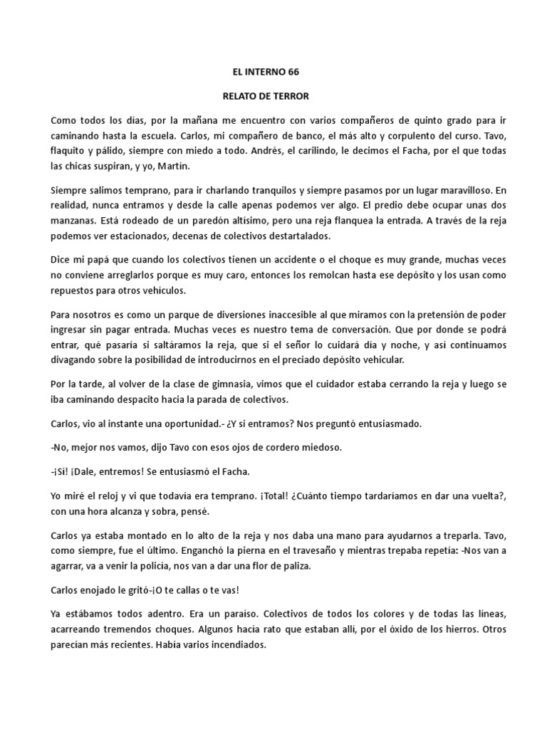 Cuentos de Terror 2 | PDF | Vehículos | Vehículo de motor