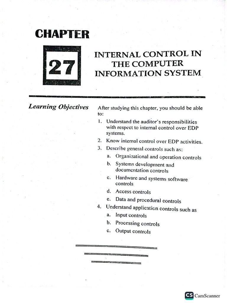 Chapter 27 Aud 5 | PDF