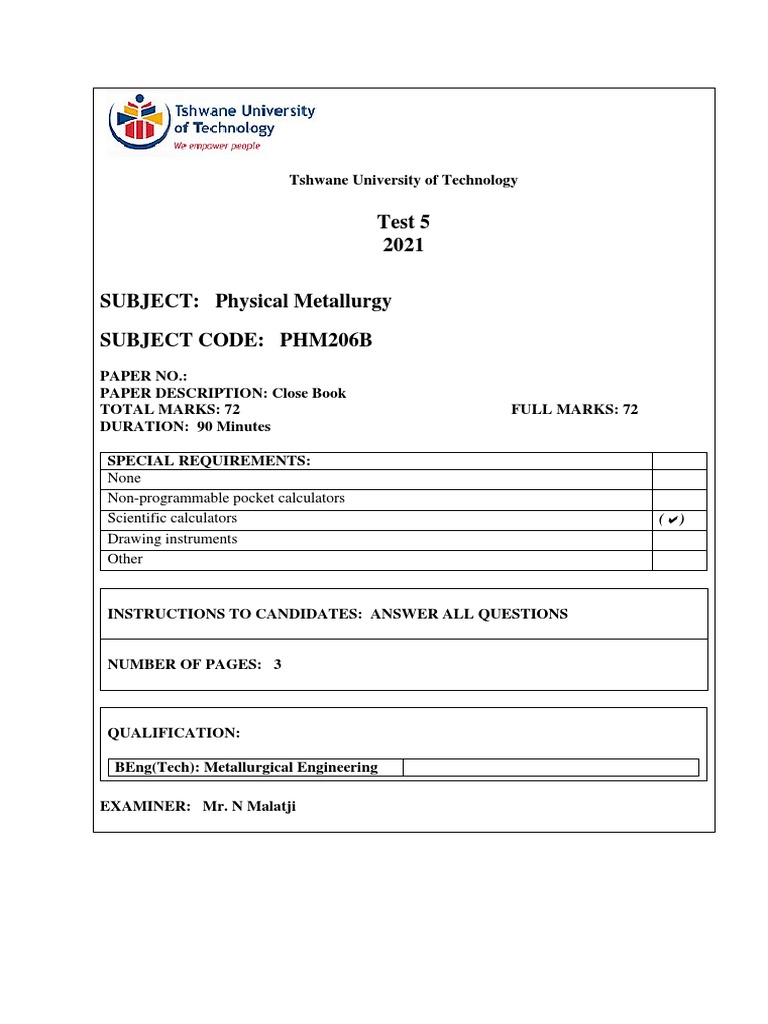 PHM Question 555 | PDF | Construction | Welding