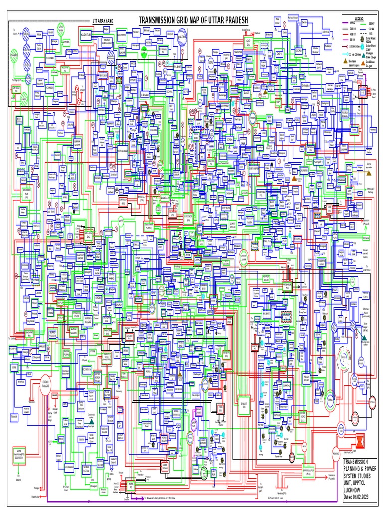Grid-Map 070223 | PDF | High Voltage Direct Current | Electricity