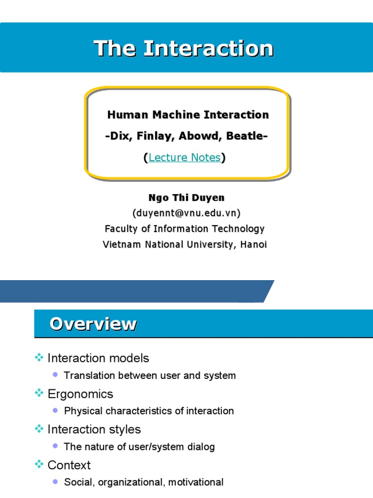 4-The Interaction | PDF | Window (Computing) | Menu (Computing)