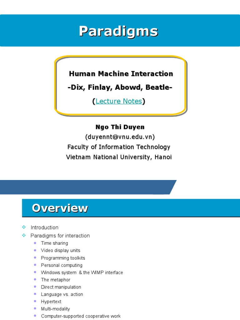 5 Paradigms | PDF | World Wide Web | Internet & Web