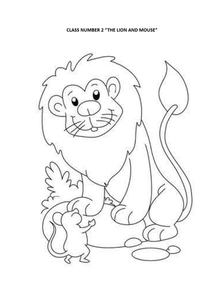 Kids' Fable: The Lion and Mouse | PDF