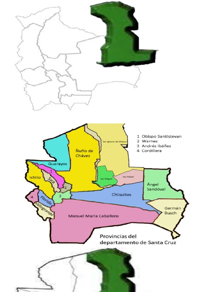 Mapas Provincia Velasco | PDF