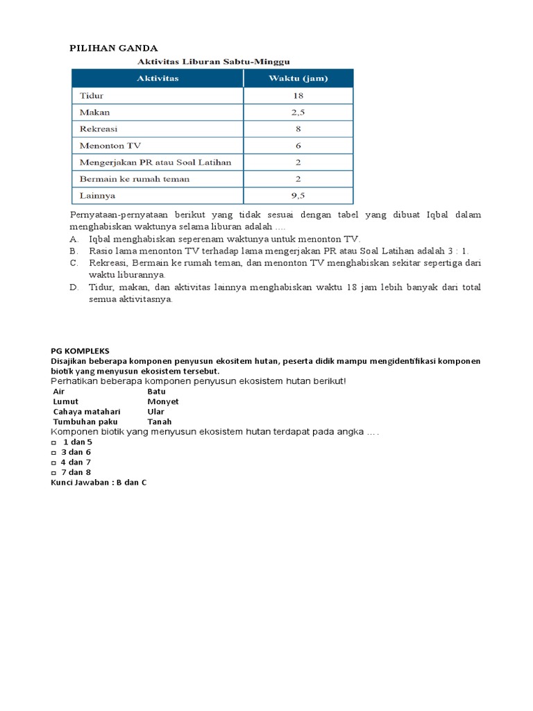 Contoh Input | PDF