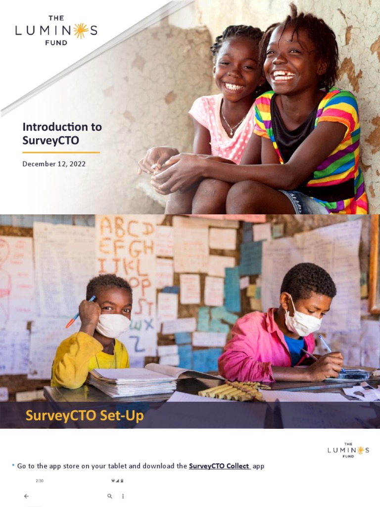 SurveyCTO Supervisor Training 1212222 | PDF | Computing | Software