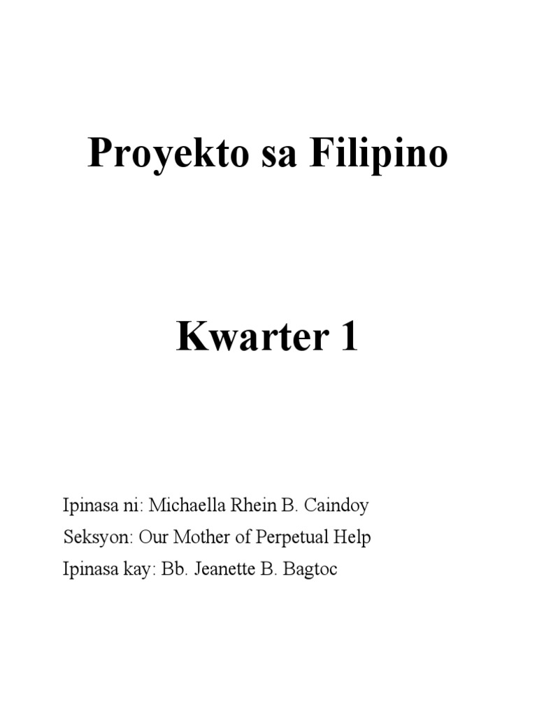 Kahirapan Tula | PDF