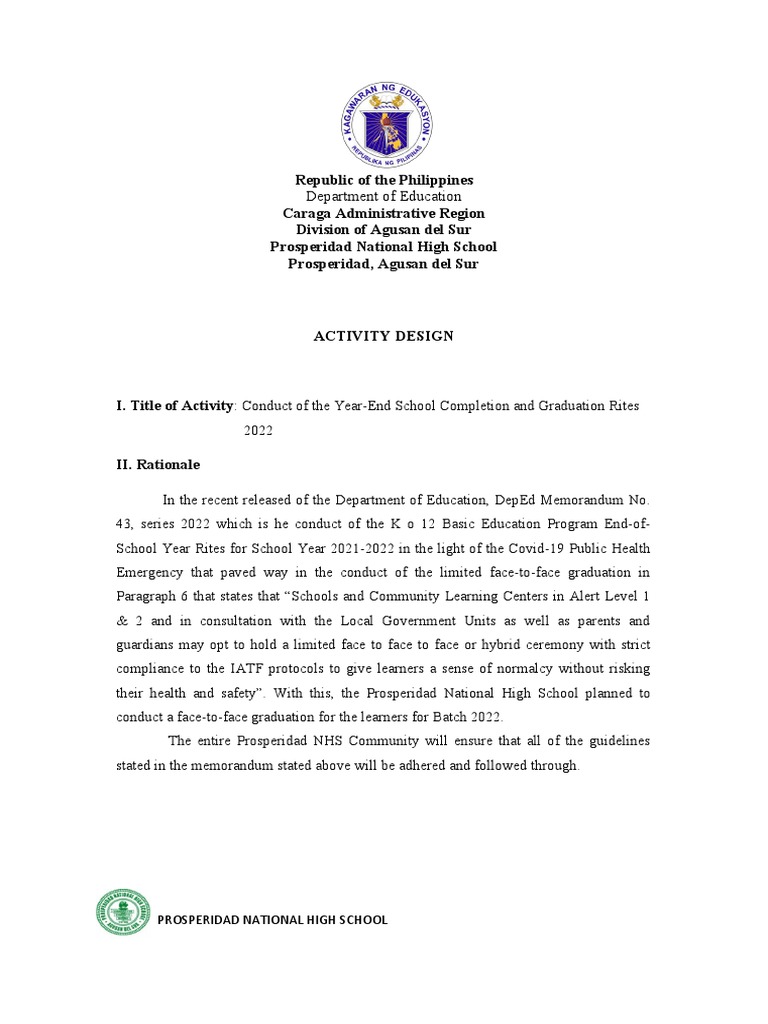 ACTIVITY-DESIGN Graduation | PDF | Graphic Design