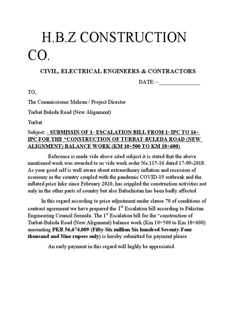 HBZ Letter Head | PDF