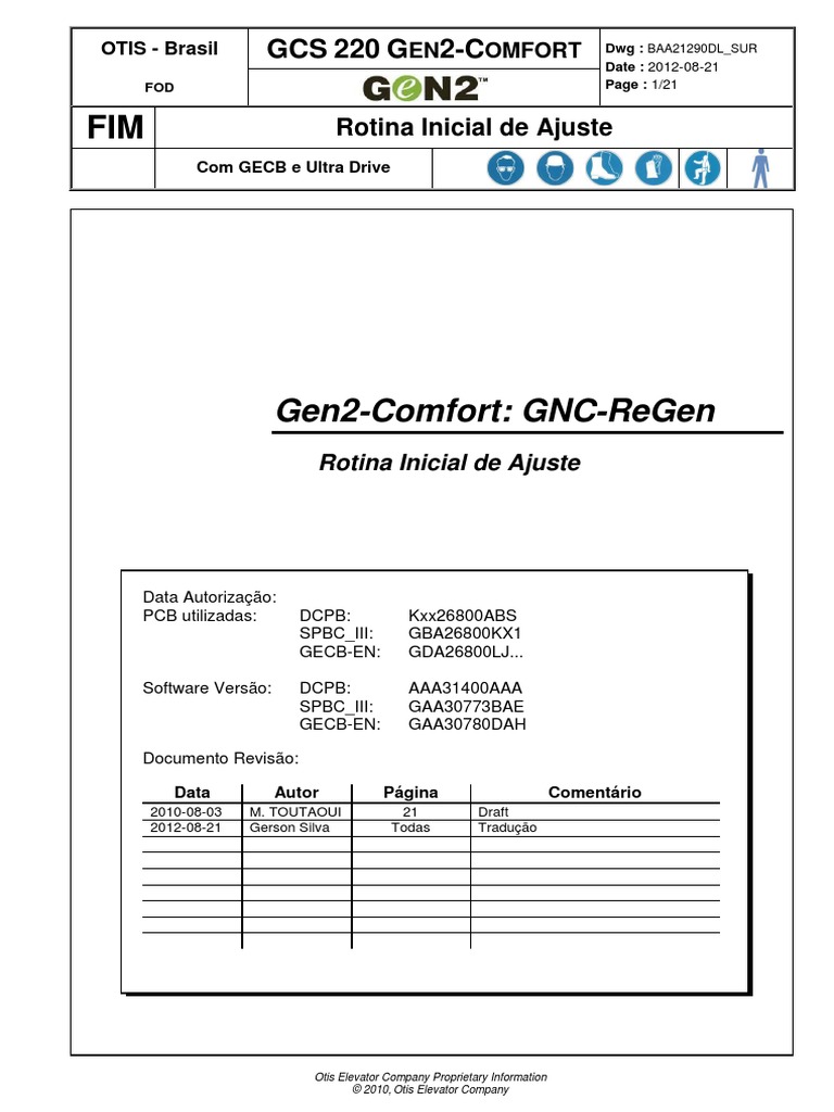 Rotina Inicial de Ajuste - GNC Regen | PDF
