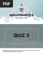 AERODYN2 Part 1 Wing Theory | PDF | Airfoil | Wing