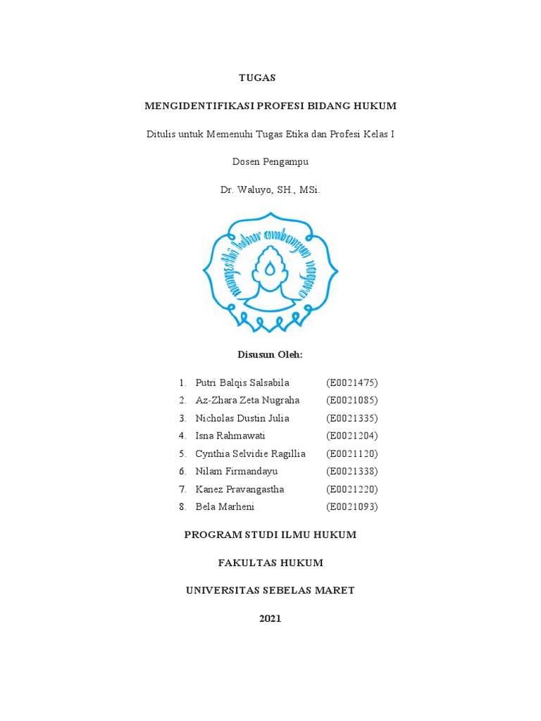 Profesi Hakim: Tugas dan Etika Hukum | PDF | Politik | Ilmu Sosial